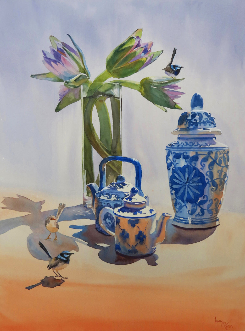 TERRITORY AND LILIES – Lucy McCann